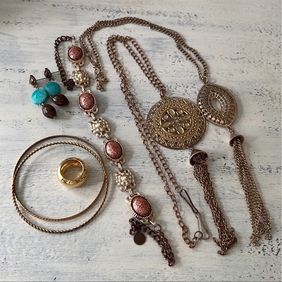 Jewelry | Vintage Boho Jewelry Lot | Poshmark